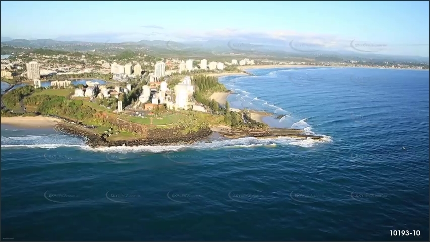 Point Danger - Coolangatta QLD QLD Aerial Photography