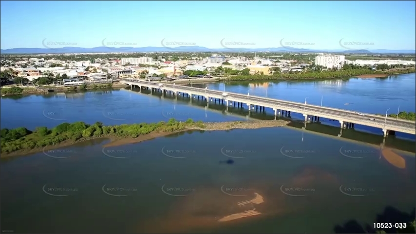 The Pioneer River & Mackay CBD Aerial Photography