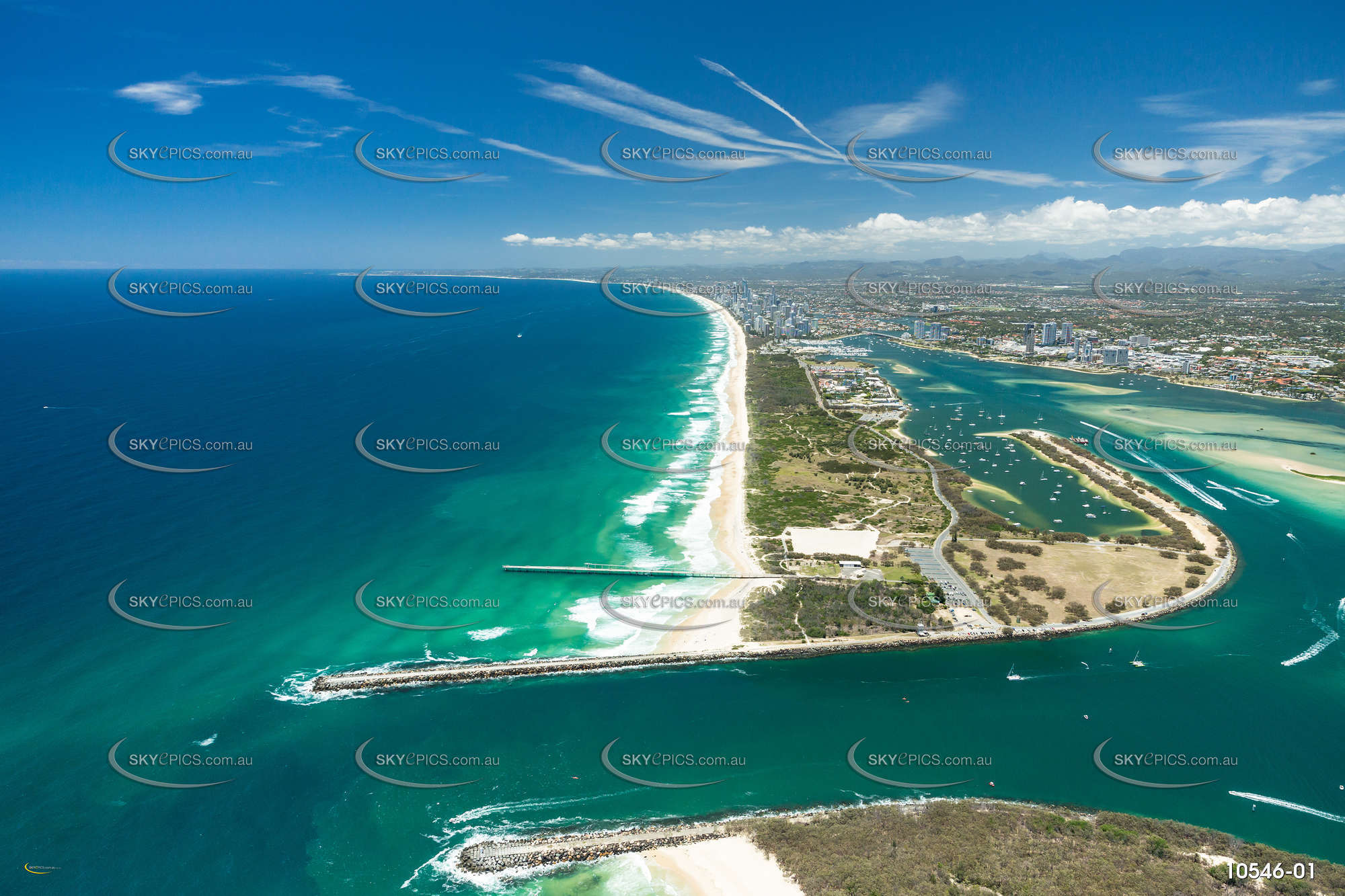 The Spit & Gold Coast Seaway QLD Aerial Photography The Spit & Gold Coast Seaway QLD Aerial Photography