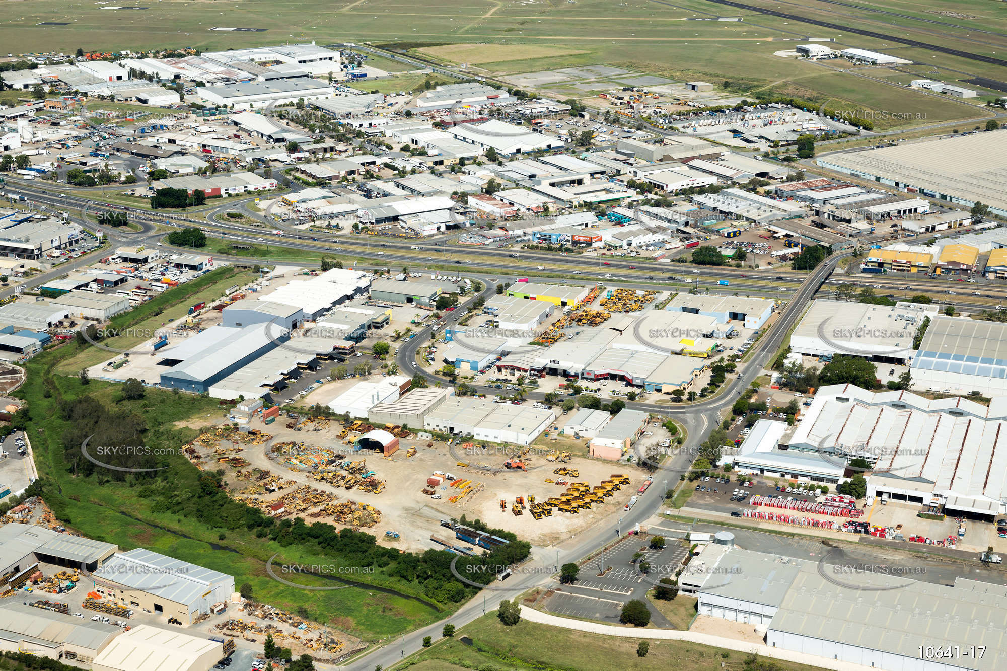 Brisbane Produce Markets Rocklea QLD Aerial Photography