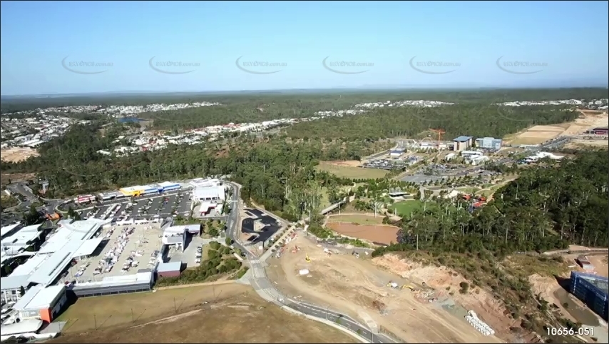 Development at Springfield Central QLD Aerial Photography