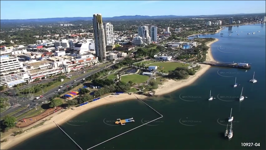 Gold Coast Light Rail - Southport QLD Aerial Photography