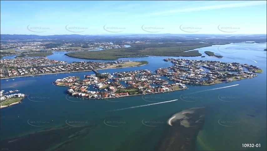 Aerial Video of Sovereign Island QLD Aerial Photography