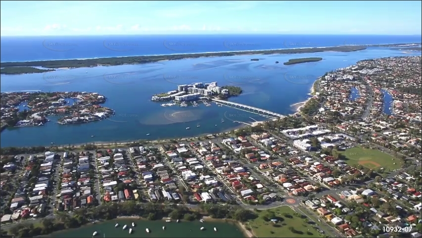 Aerial Video of Sovereign Island QLD Aerial Photography