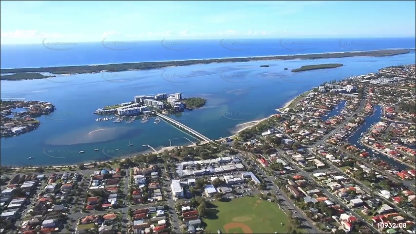 Aerial Video of Sovereign Island QLD Aerial Photography