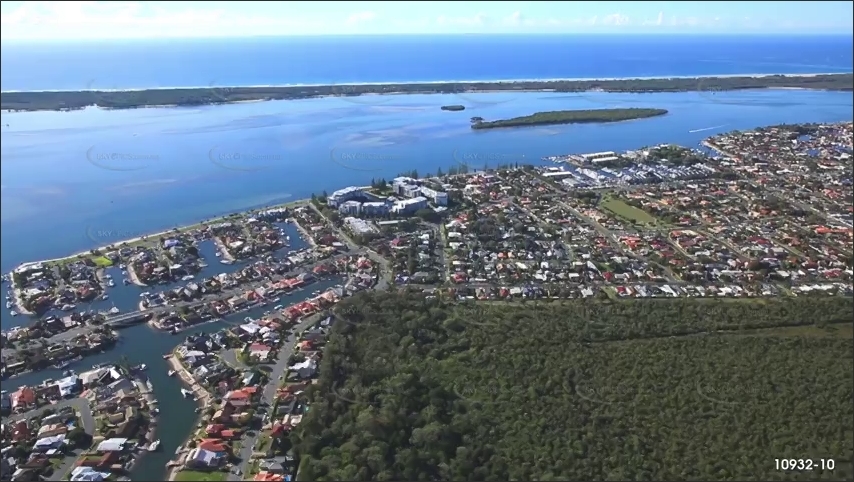 Aerial Video of Sovereign Island QLD Aerial Photography