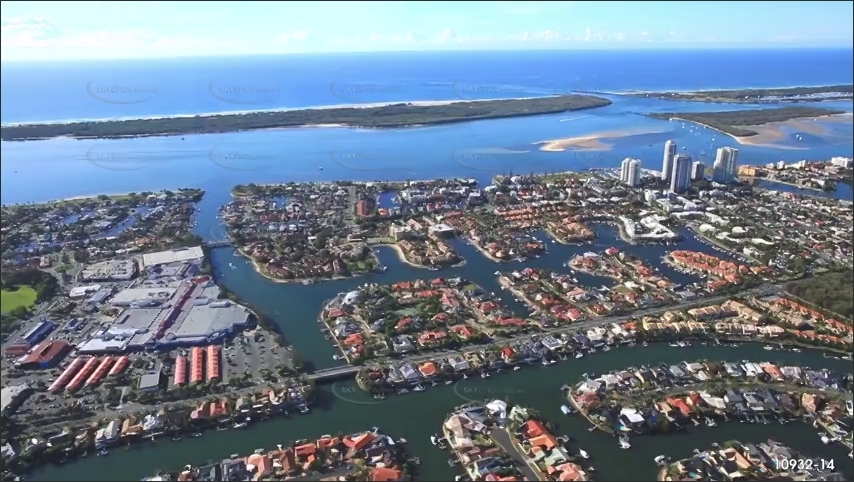 Aerial Video of Sovereign Island QLD Aerial Photography