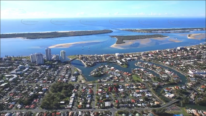 Aerial Video of Sovereign Island QLD Aerial Photography