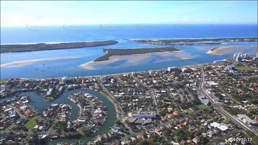 Aerial Video of Sovereign Island QLD Aerial Photography