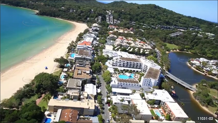 Hastings Street - Noosa Heads QLD QLD Aerial Photography