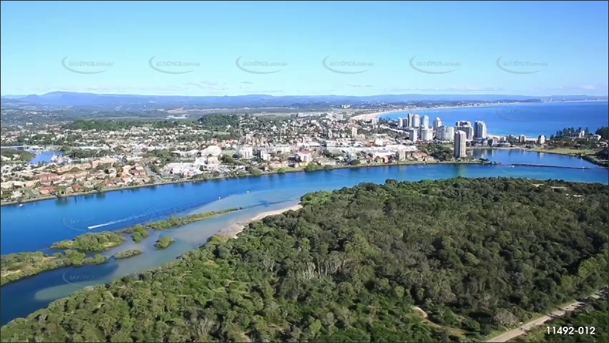 Letitia Spit at Fingal Head - NSW NSW Aerial Photography