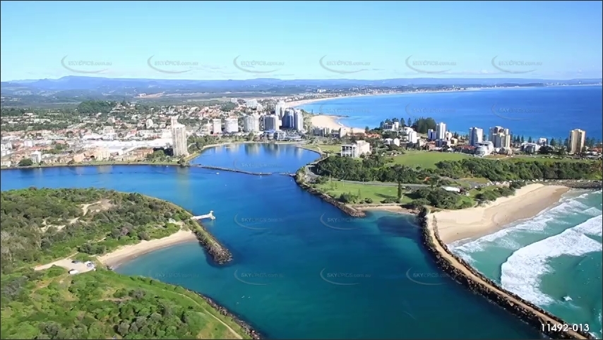 Letitia Spit at Fingal Head - NSW NSW Aerial Photography