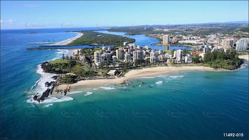 Letitia Spit at Fingal Head - NSW NSW Aerial Photography