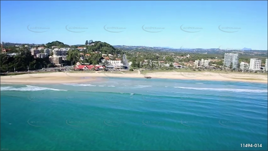 Duranbah Beach - Tweed Heads NSW NSW Aerial Photography