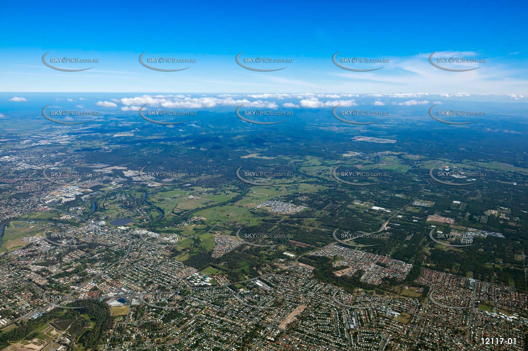Aerial Photo Logan Reserve QLD 4133 QLD Aerial Photography