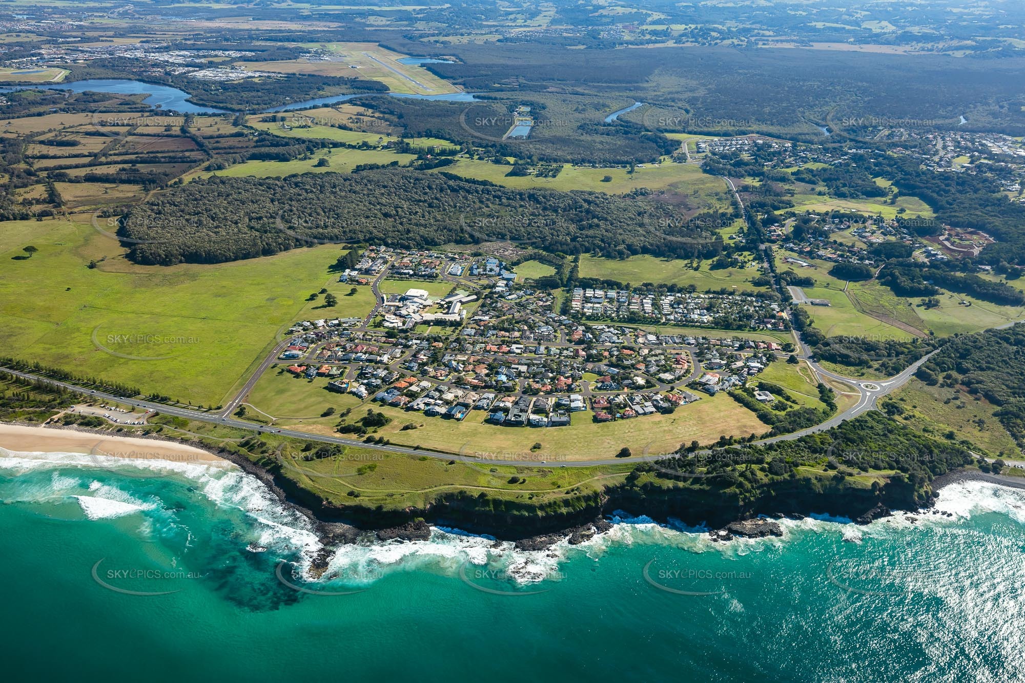 Aerial Photo Skennars Head NSW Aerial Photography Aerial Photo Skennars Head NSW Aerial Photography