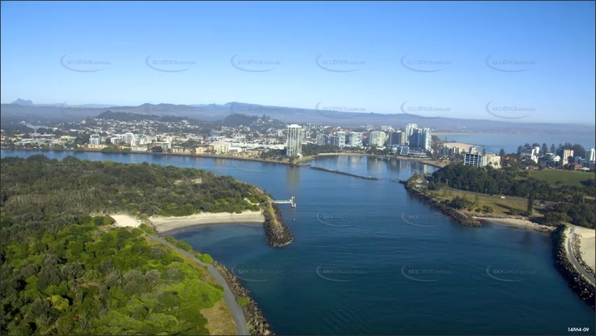 Aerial Video Tweed River at Tweed Heads Aerial Photography