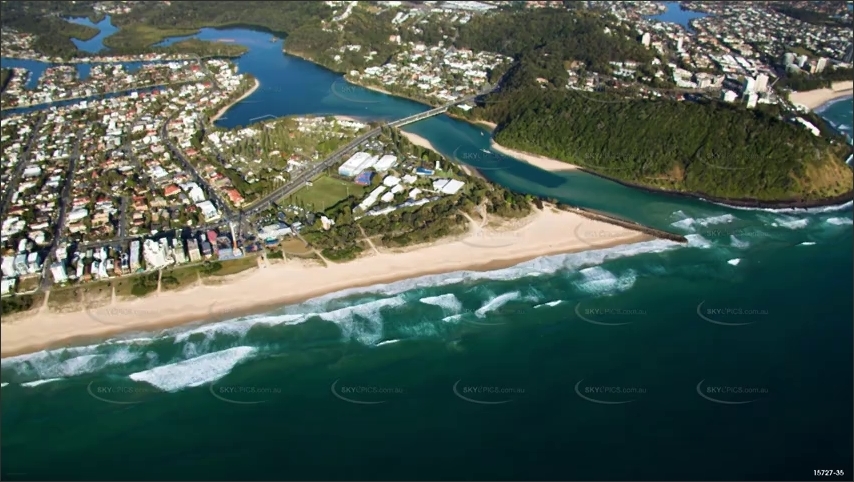 High Altitude Aerial Video Palm Beach QLD Aerial Photography
